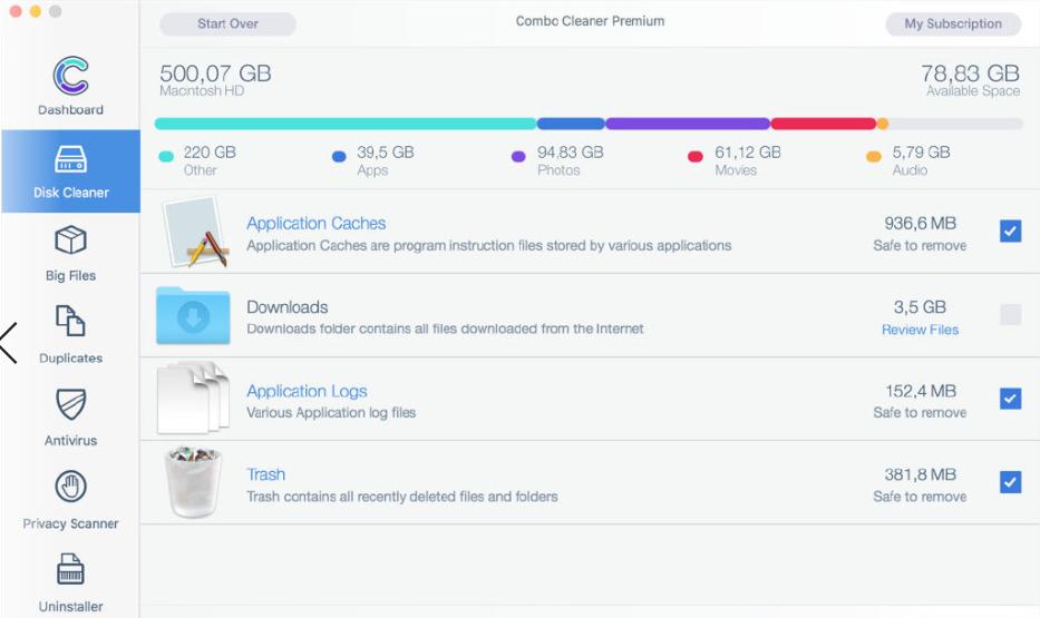 Combo Cleaner Premium 1.4 System virus and malware removal tool-MAC ...